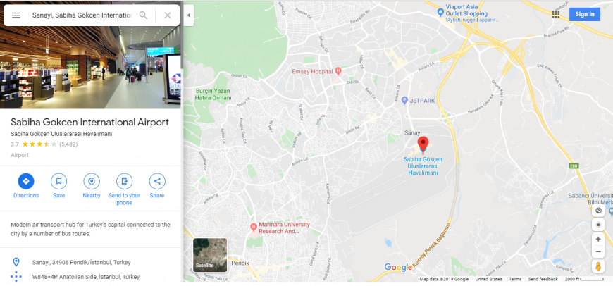 Sabiha Gokcen Airport SAW – Istanbul Elite Transfer